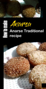 How to make Anarse | Anarsa recipe | Traditional Anarsa recipe - Recipe ...